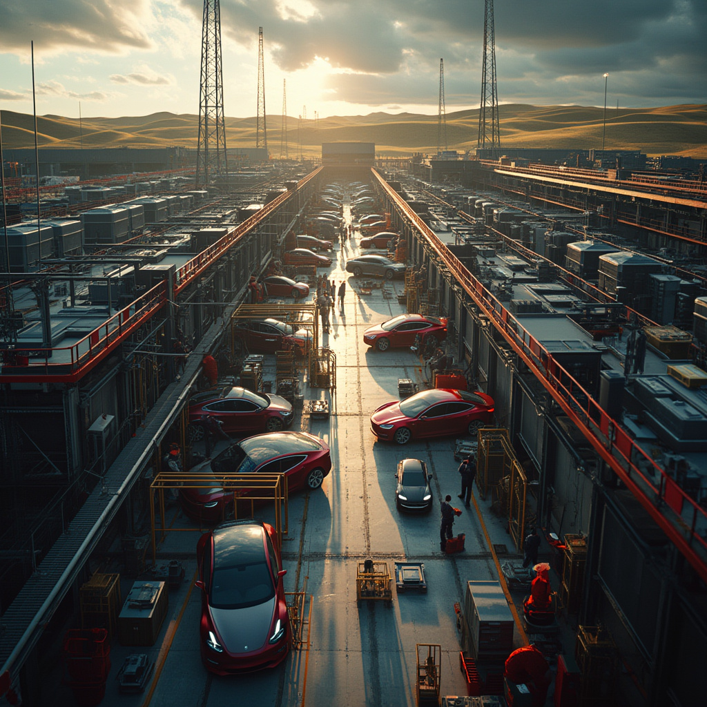 Tesla Navigates Global Trade War with Strategic Moves and Manufacturing ...