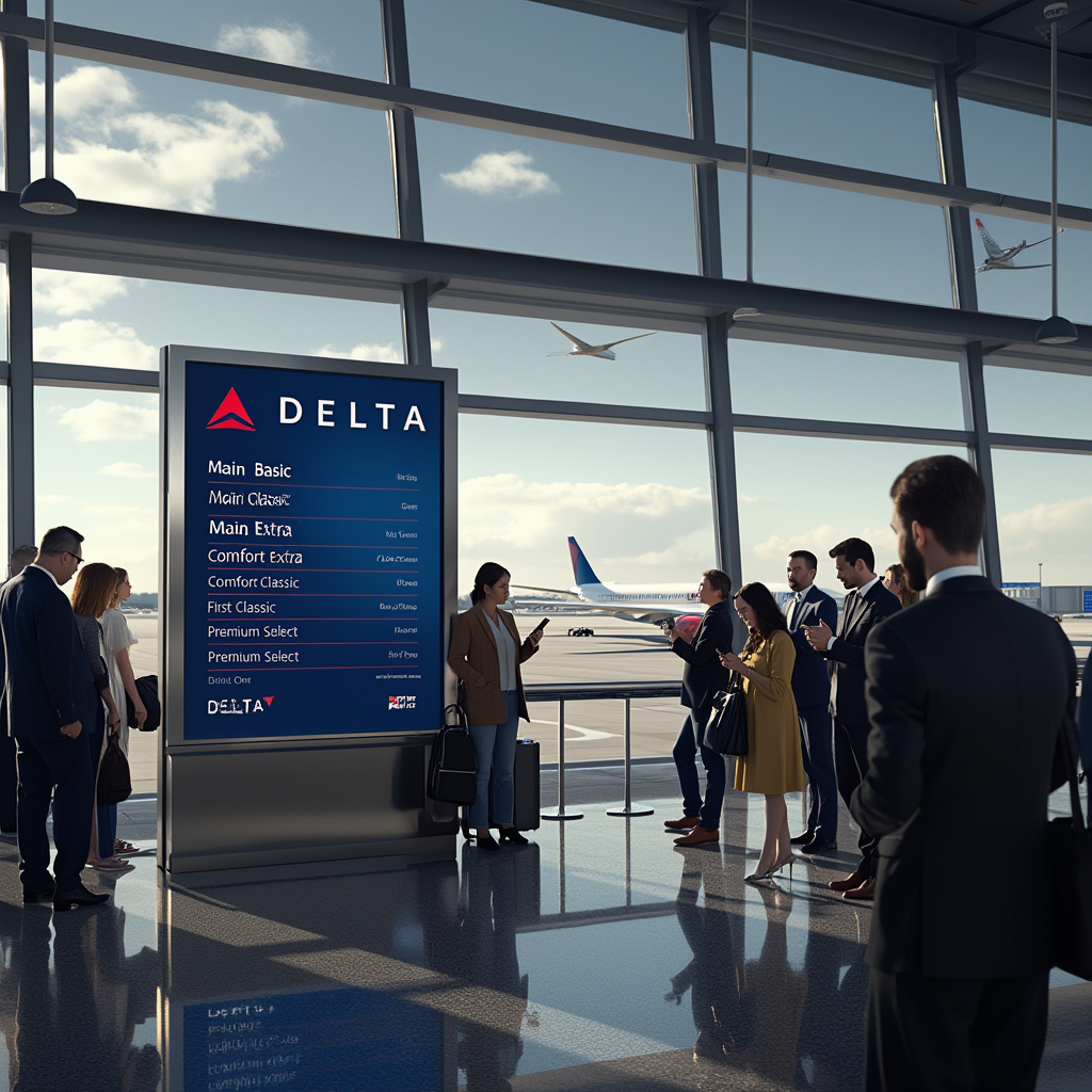 Delta Air Lines Unveils Major Fare Rebrand to Boost Clarity and Upsell ...